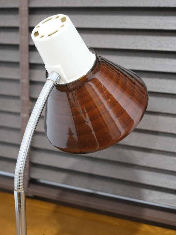 日本制 昭和 HITACHI 日立 L S6214 輕觸式 白熱 啡色 擡燈 Touch Control Table Light Lamp – ohgee_store